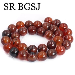 Natural 4 6 8 10 12 14mm Dream Lace Agate Round Gemstone Beads - Etsy