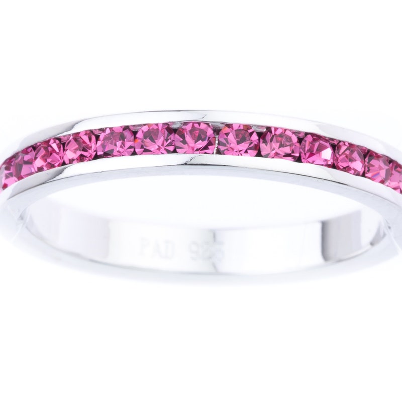 Women Swarovski Band Ring - Etsy