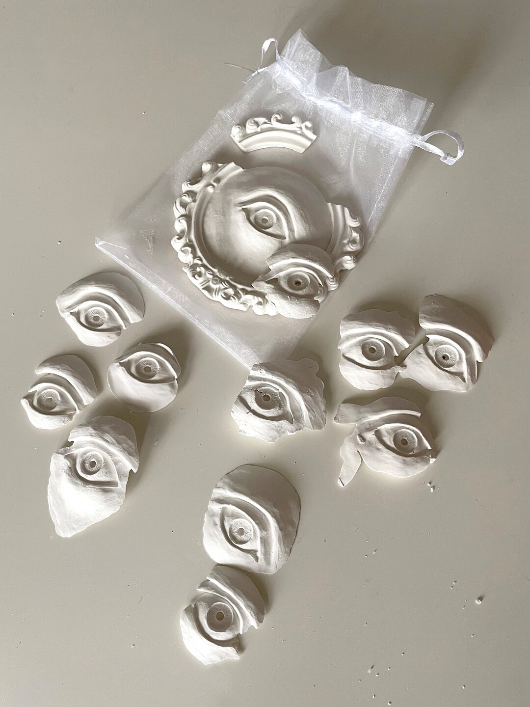 Human Eyes DIY Art Parts, Craft Supply Eye Pieces, Partial Eye ...