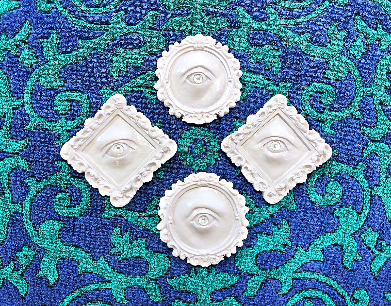 Decorative Eye Sculpture Art / Pastel Goth Weird Stuff / | Etsy