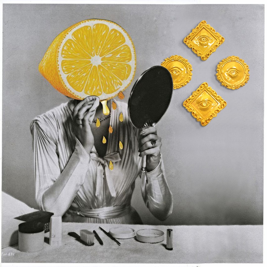 Eye Sculpture Art Yellow / Goth Decor / Pastel Goth / Memento Mori ...