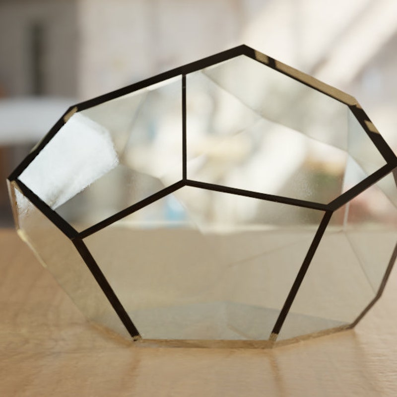 Stained Glass Terrarium Pattern - Etsy