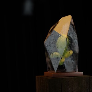 Glass Terrarium Template for Assembly by Tiffany's Method. Papercraft ...