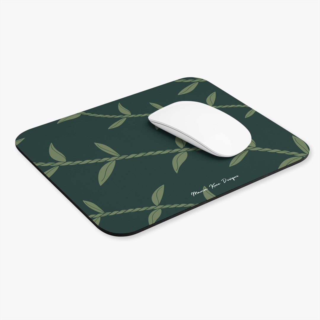 Ti Leaf Mouse Pad in Emerald | Lei Computer Accessories, Lei Mouse Pad ...