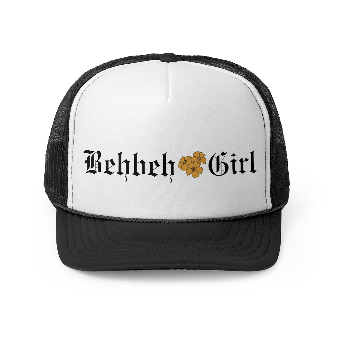 Behbeh Girl Trucker Cap | Puakenikeni Trucker Hat, Local Girl Trucker ...