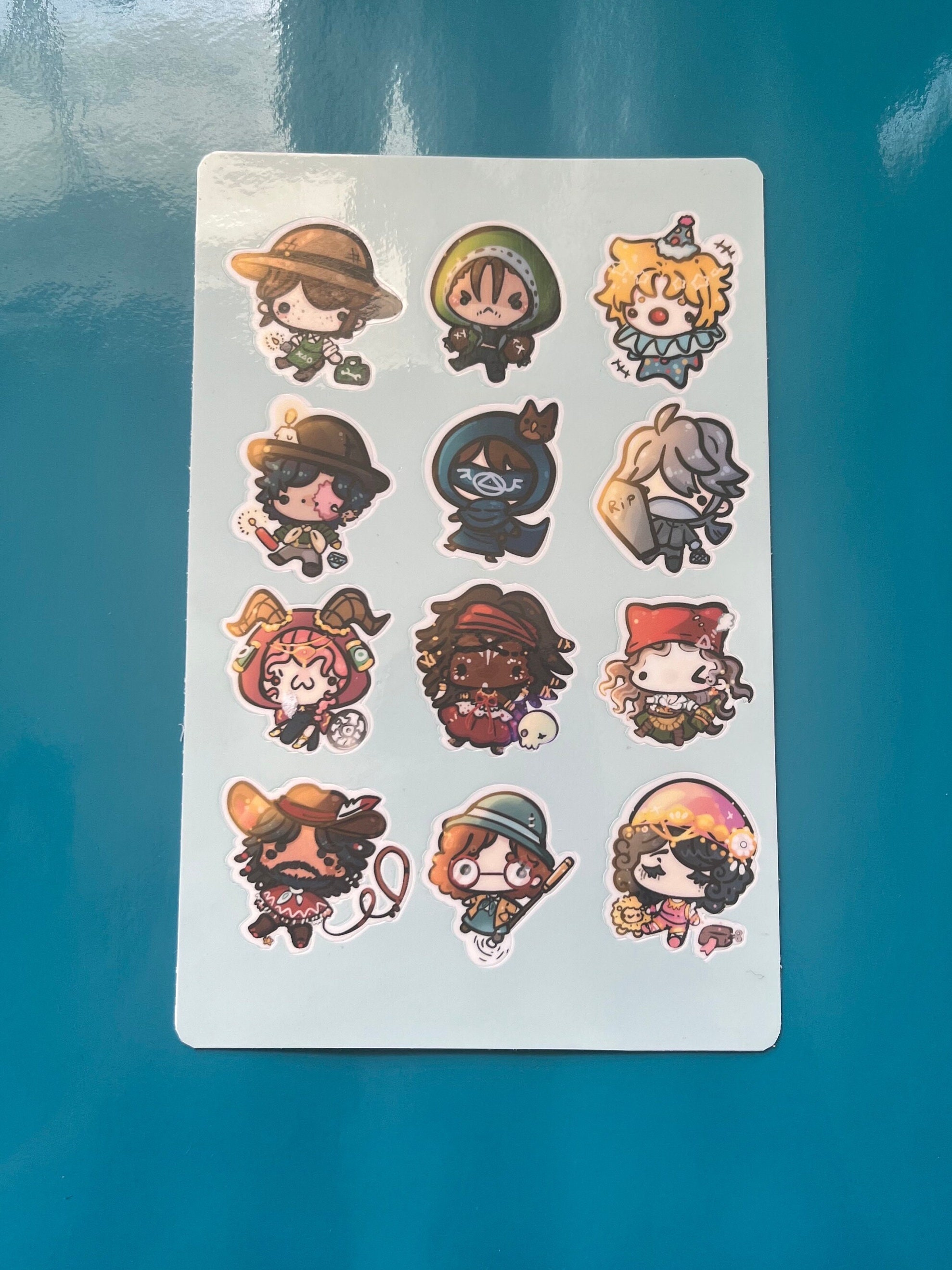 IDV Mini Sticker Sheets - Etsy
