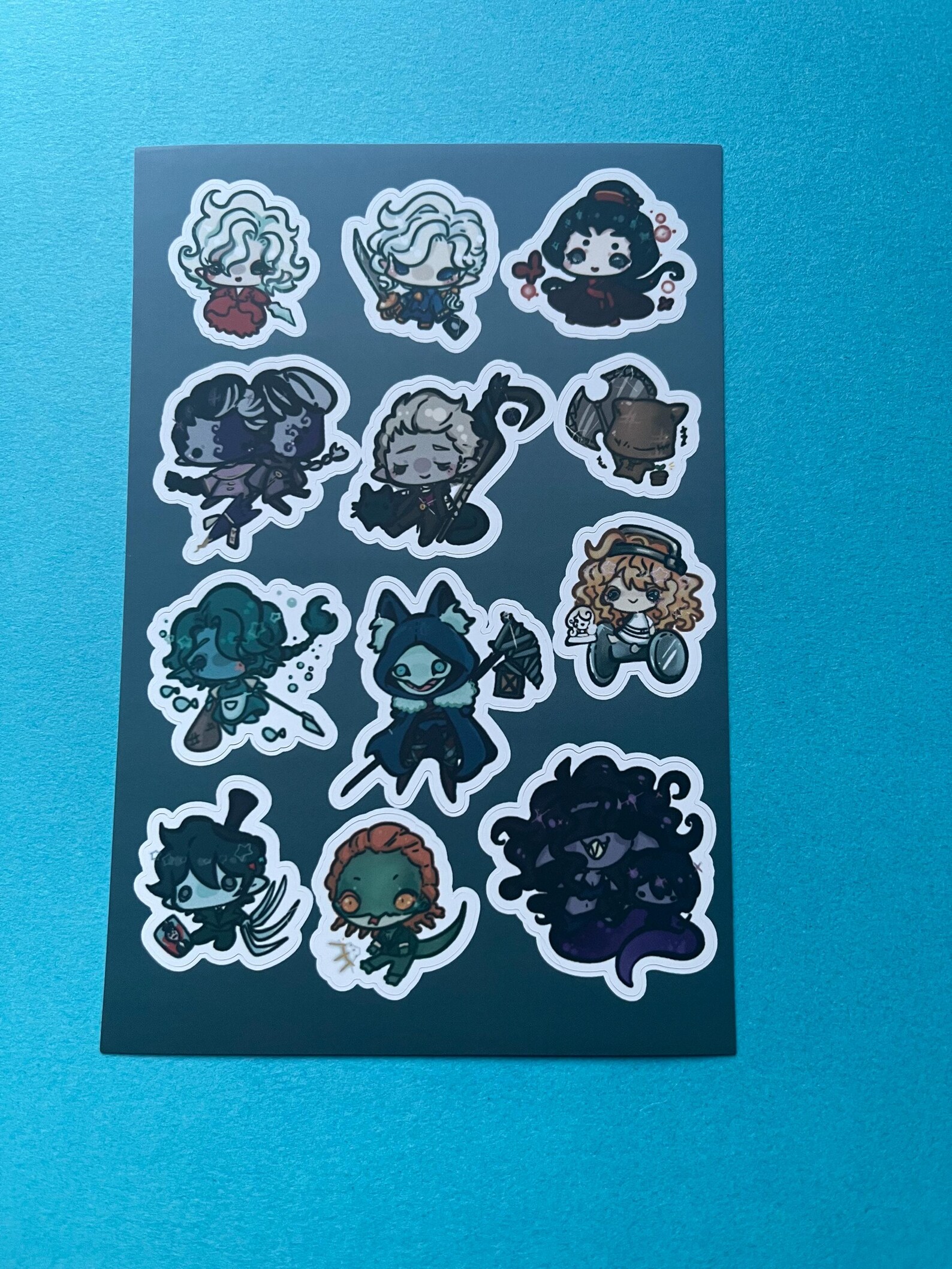 IDV Mini Sticker Sheets - Etsy