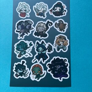 IDV Mini Sticker Sheets - Etsy