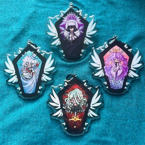 BSD DOA Coffin Keychains - Etsy