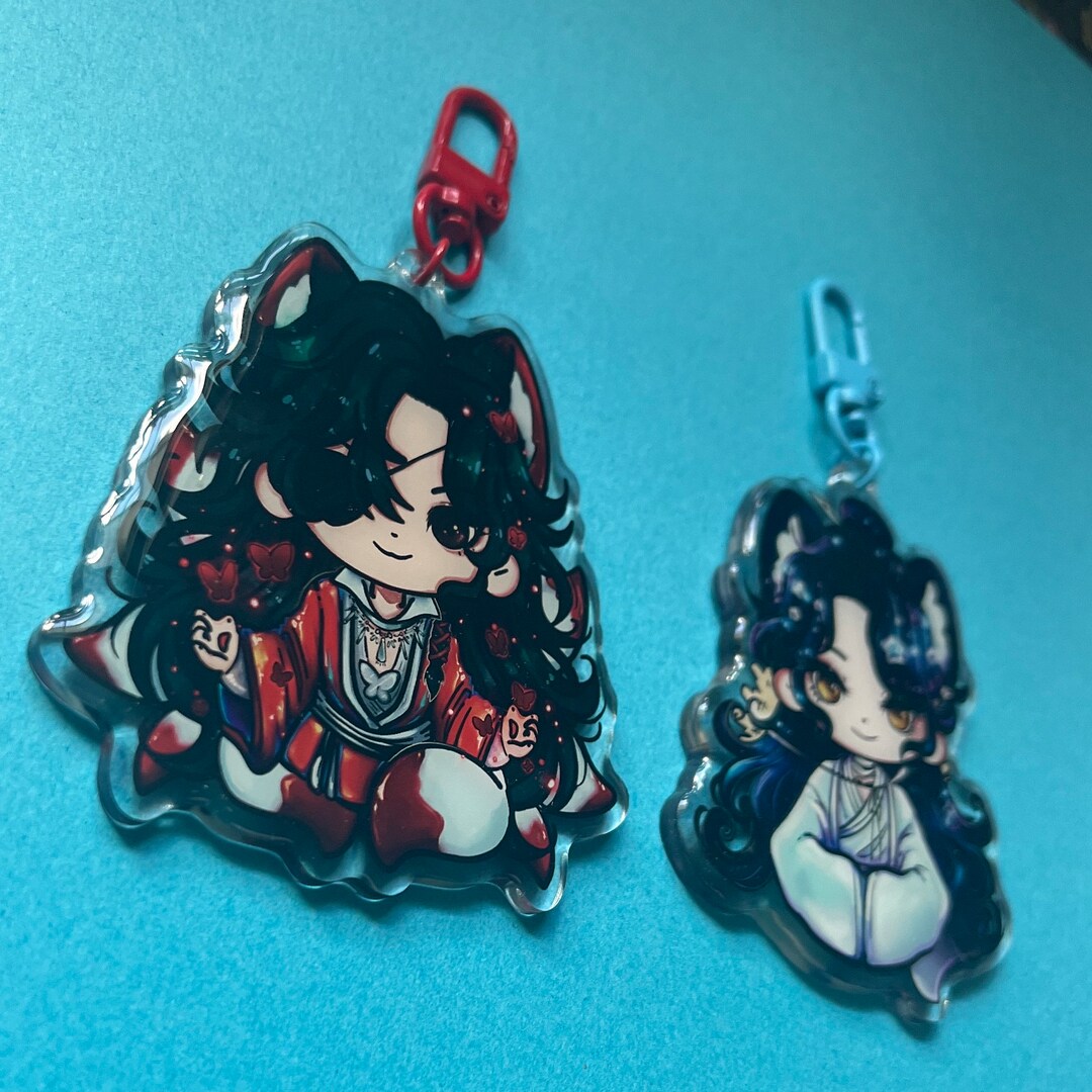 TGCF Kitsune + Fox Keychains - Etsy