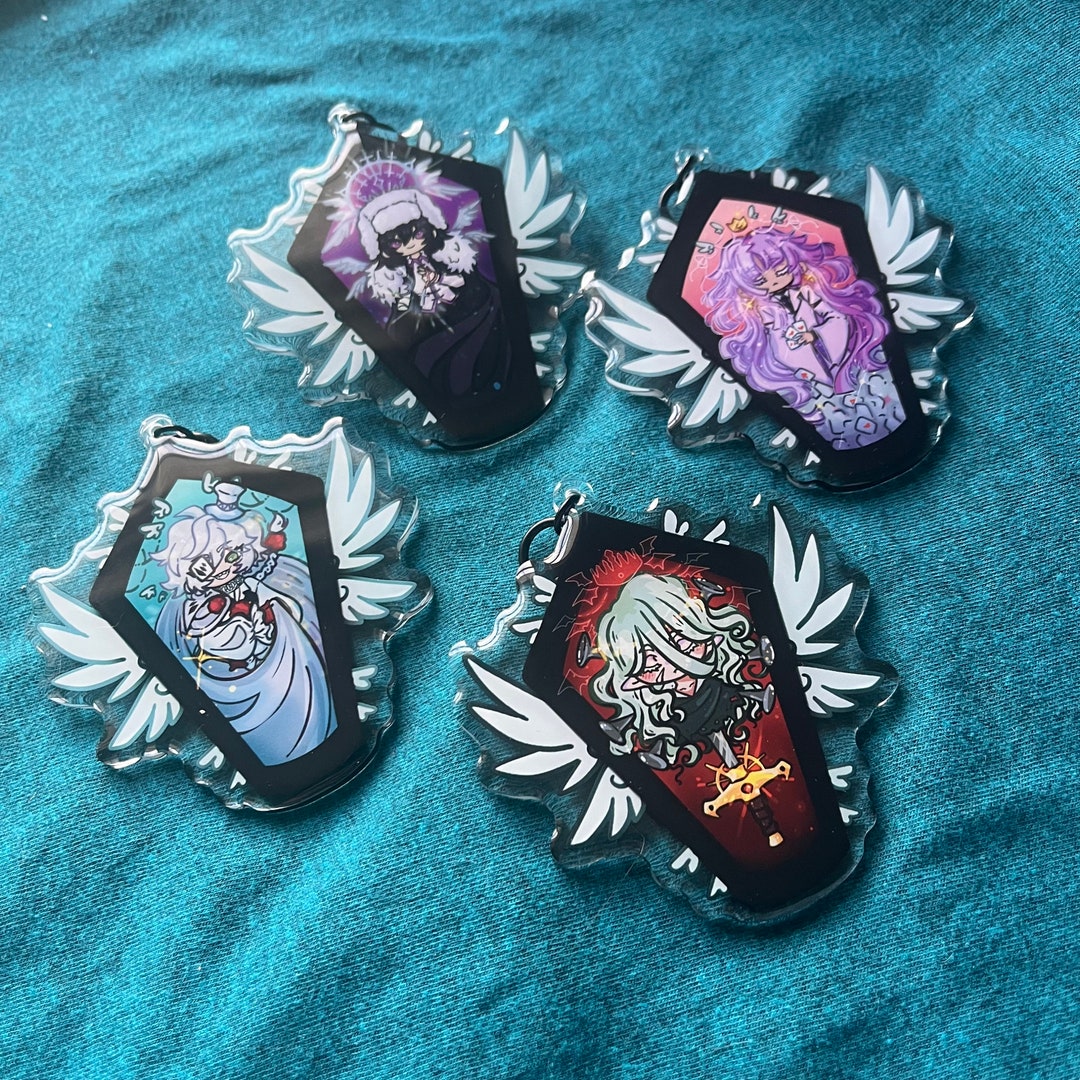 BSD DOA Coffin Keychains - Etsy