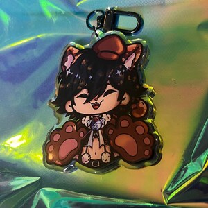 BSD Cat Keychains - Etsy