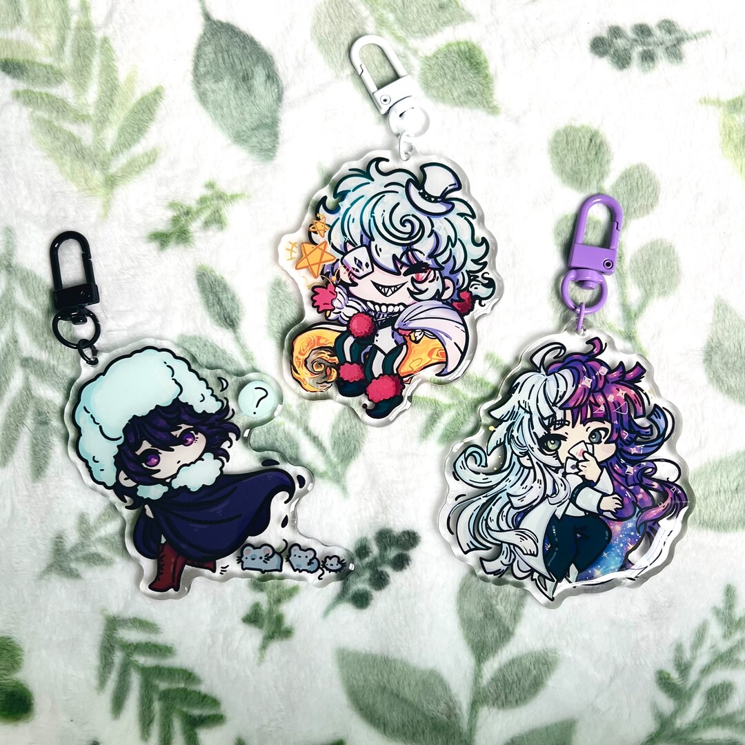 BSD Decay of Angels Keychains - Etsy