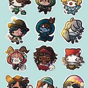 IDV Mini Sticker Sheets - Etsy