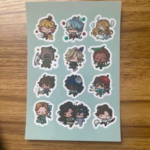 IDV Mini Sticker Sheets - Etsy