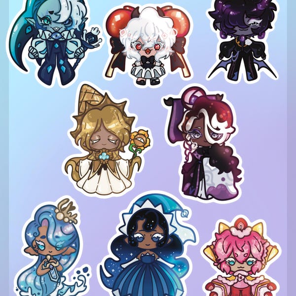 Cookie Run Kingdoms Stickers - Etsy