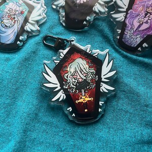 BSD DOA Coffin Keychains - Etsy