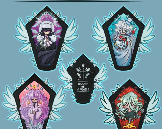 BSD DOA Coffin Keychains - Etsy