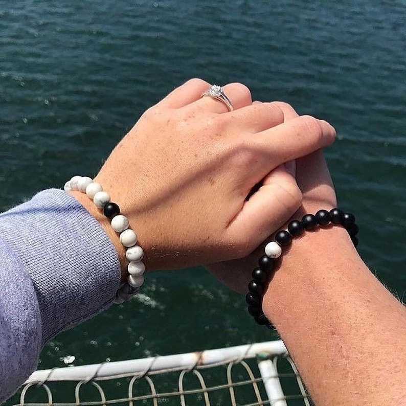 Distance Bracelet Couples Bracelets Long Distance | Etsy