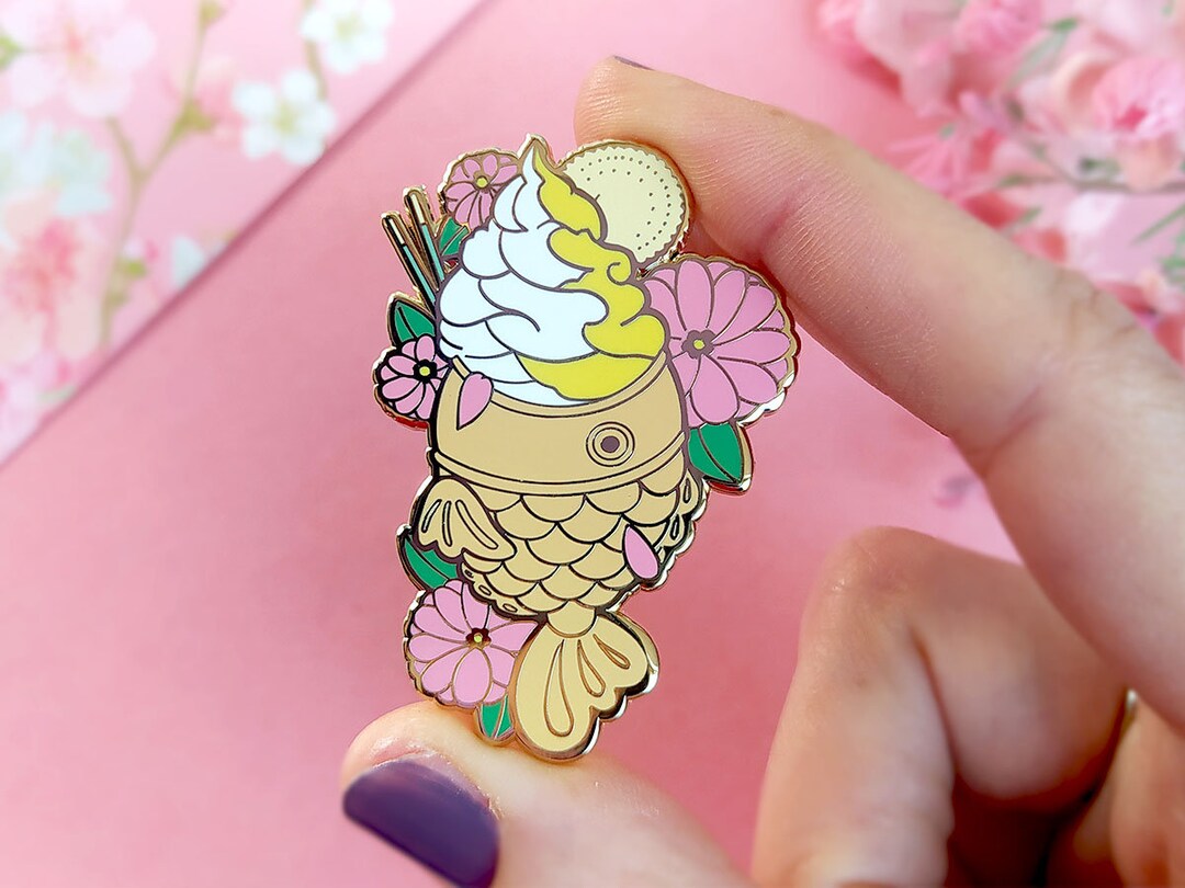 Taiyaki Japanese Sweet Pin - Etsy