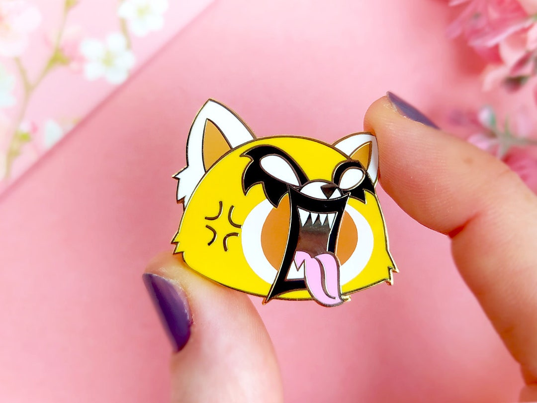 Growling Red Panda Pin - Etsy