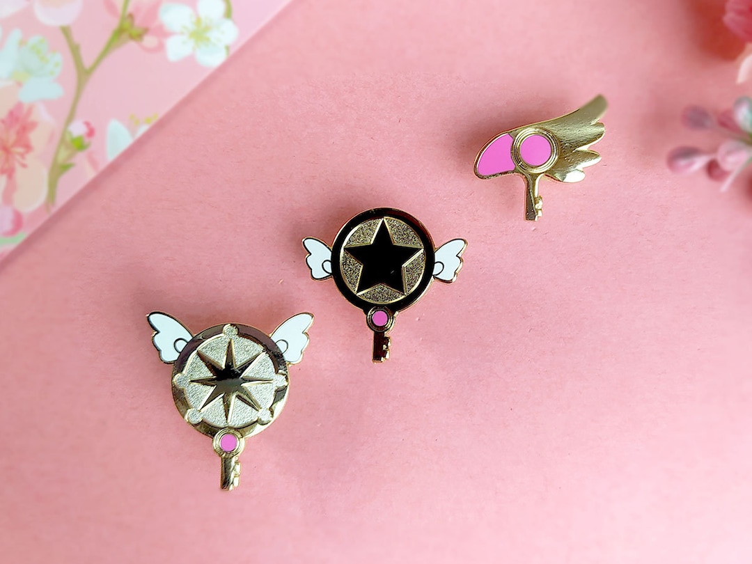 Cardcaptor Sakura Key Pin - Etsy