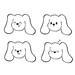 Droopy Ear Dog Line Art: Cartoon SVG PNG Cut File - Etsy