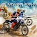 Dirt Explosion Photo Overlays, Sports Overlays, Photoshop Overlays ...