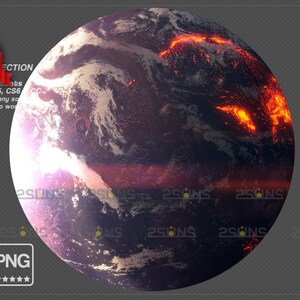 Planets Photoshop Overlays, Galaxy Transparent, Space Clipart, Night ...