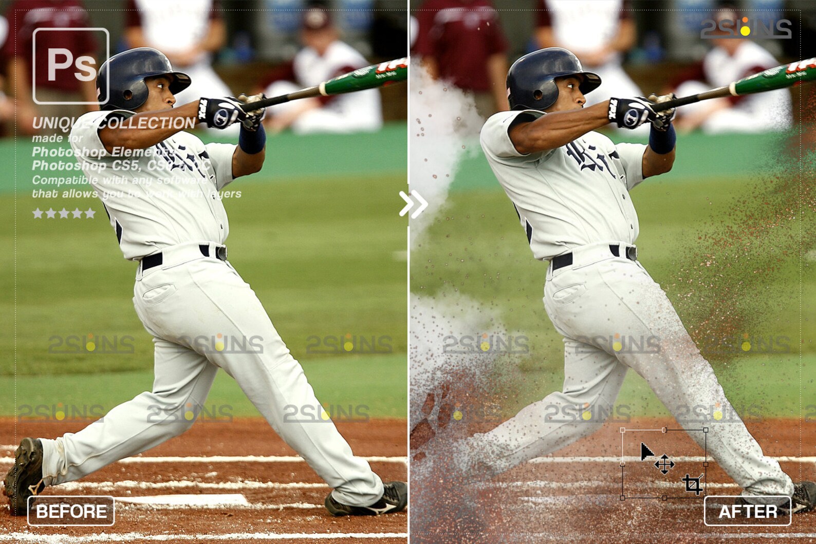 Dirt Explosion Photo Overlays Sports Overlays Photoshop - Etsy