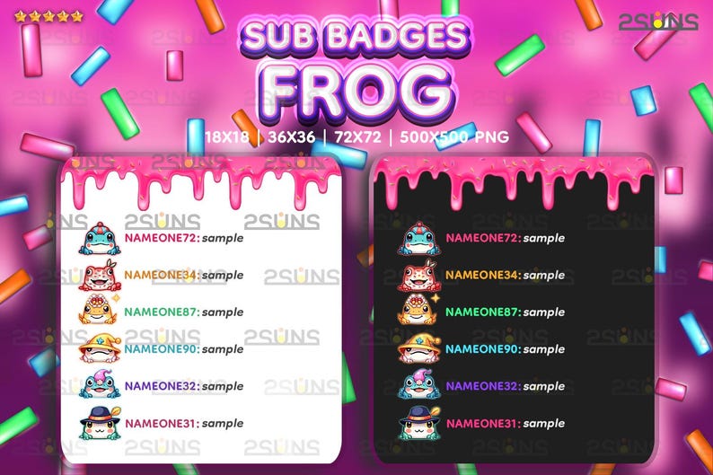 15 Frogs Sub Badges, Toad Twitch Badges, Frogling Sub Badge, Badges for ...