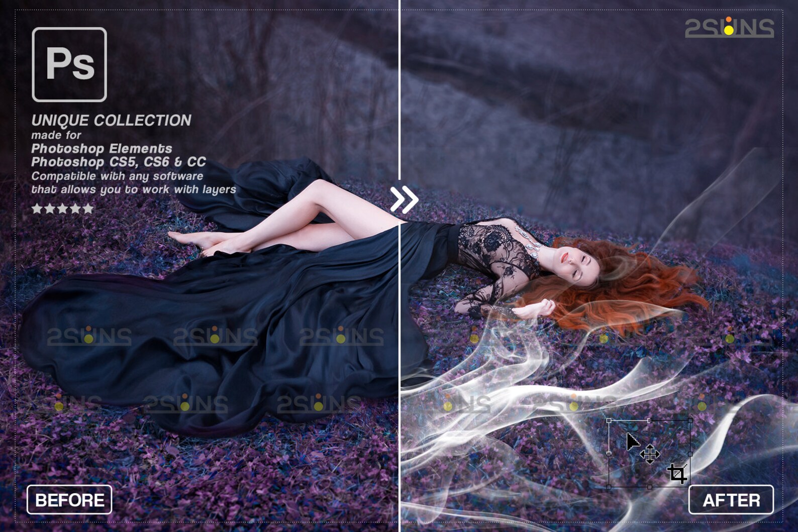 Real Fog Overlay White Smoke Overlay Photoshop Weather | Etsy