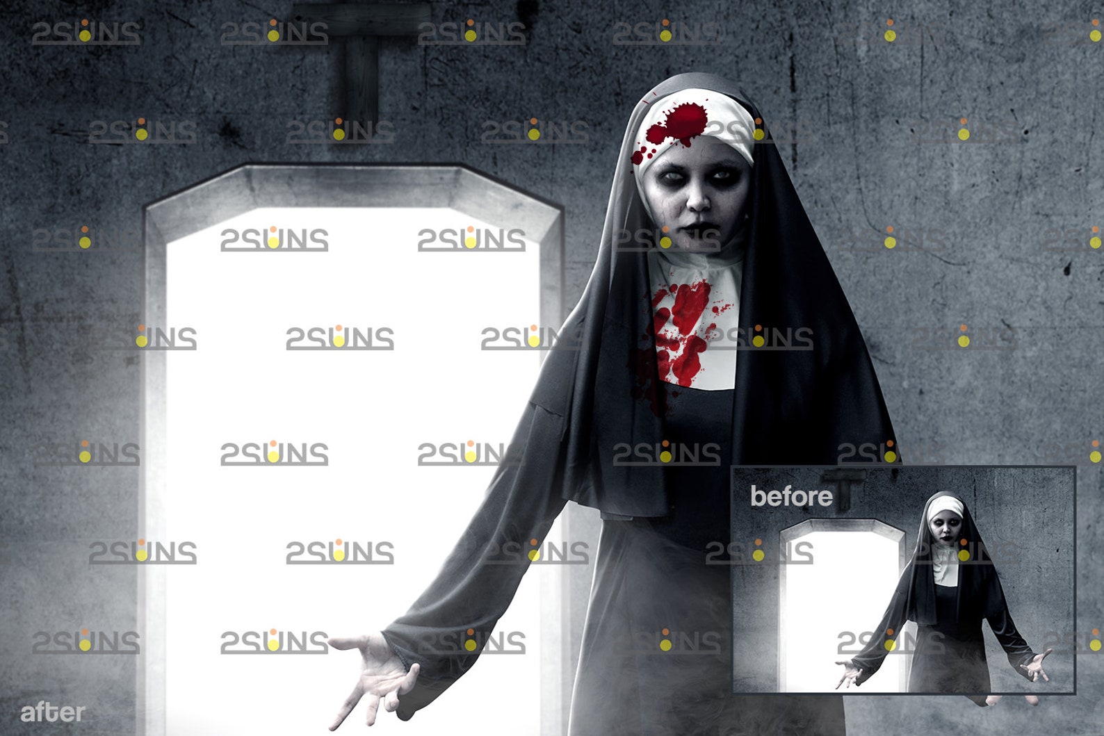Halloween Overlay, Blood Tears Photoshop Overlays, Blood Splatter Photo ...