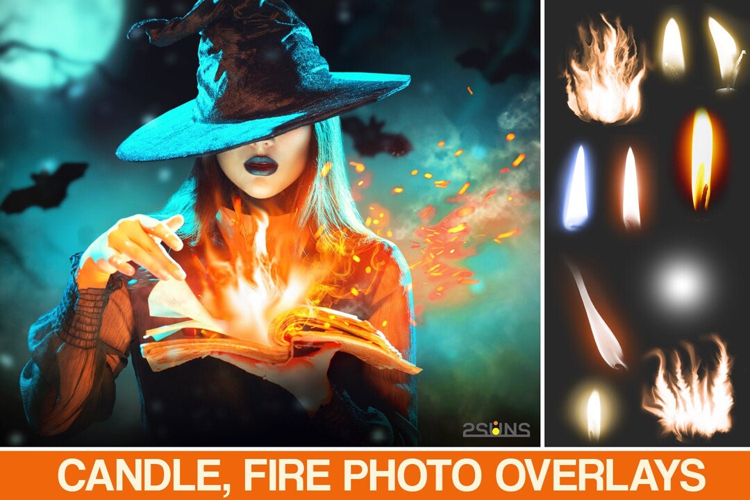 Burn Overlays, Photoshop Overlays, Halloween Overlay, Flame Clipart ...