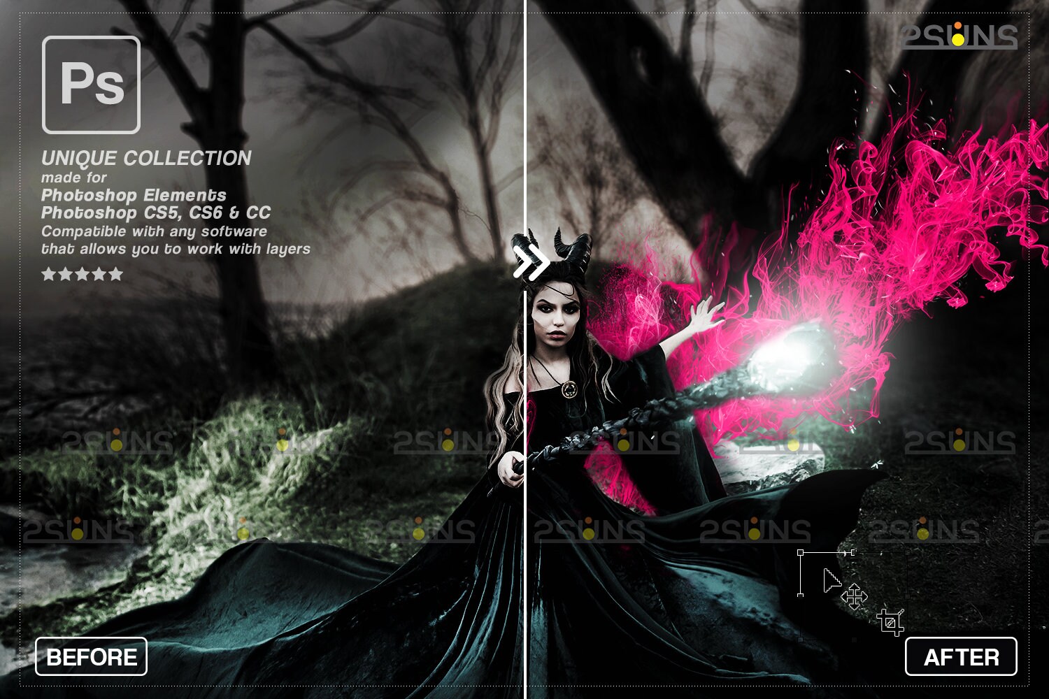 Pink Digital Angel Wings Overlay Photoshop Overlay Halloween - Etsy