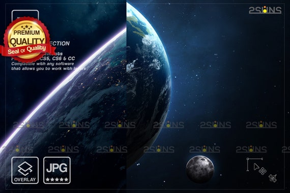 Space Photoshop Planets