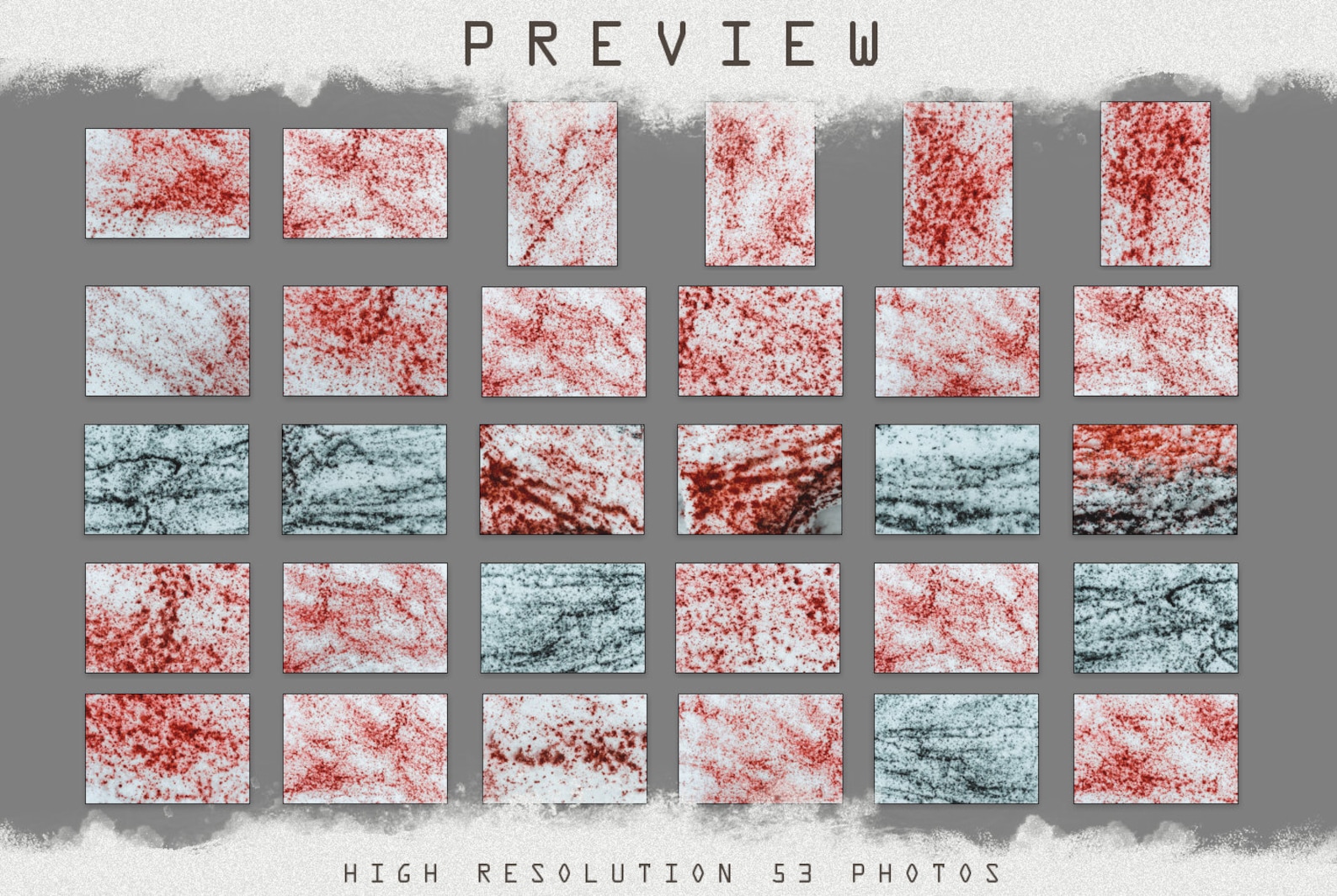 Halloween Overlay Photo Overlay Blood Splatter Photo - Etsy