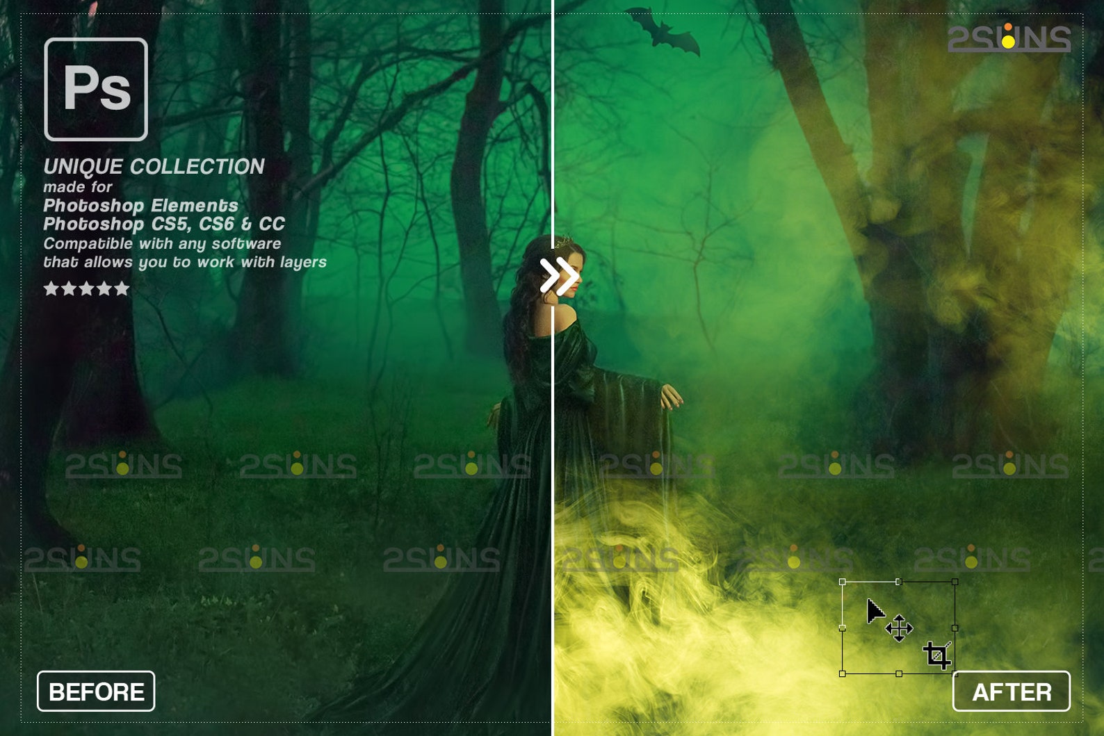 Real Fog Overlay White Smoke Overlay Photoshop Weather | Etsy