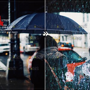 Rain Photoshop Overlays, Water Splatter Overlay, Autumn Overlays ...