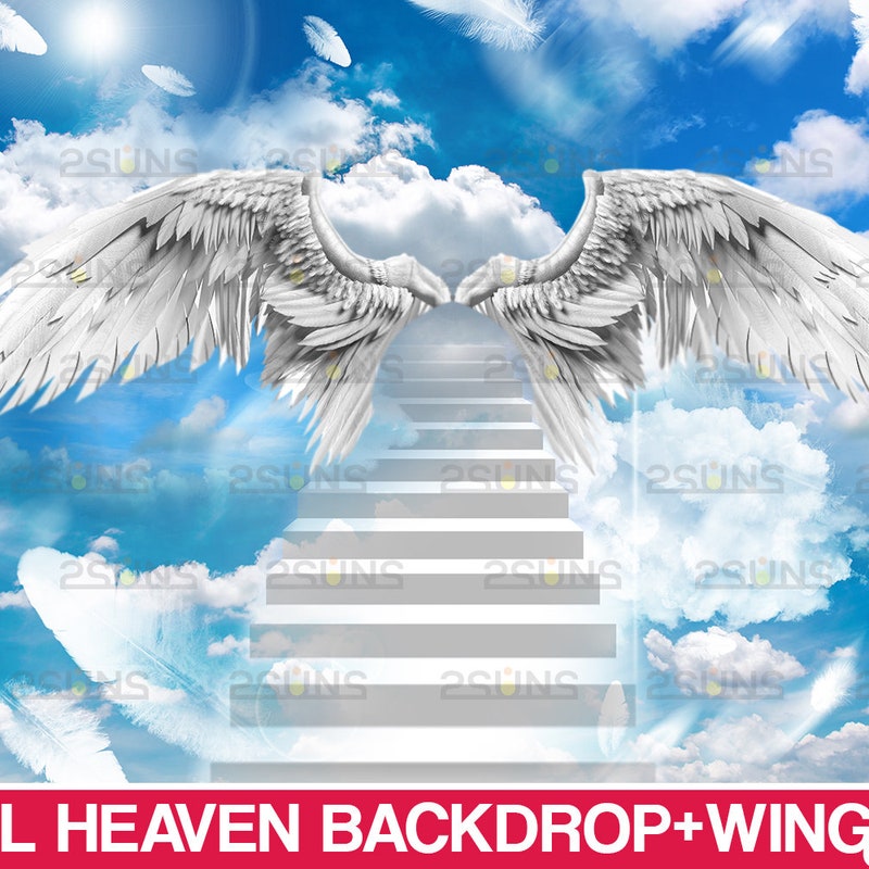 Heaven Background - Etsy