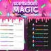 10 Magic Sub Badges GEM, Сrystal Twitch Badges, Magic Diamond Sub Badge ...