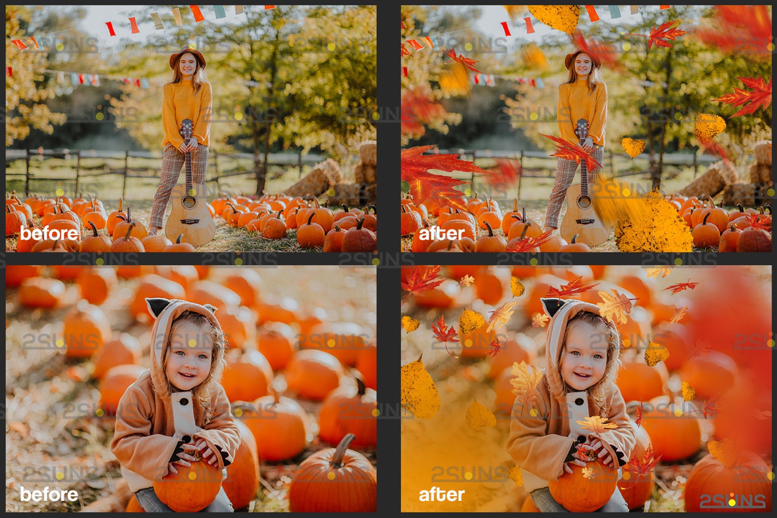 Leaf Overlay Photo Autumn Leaves Photo Overlays Photo - Etsy