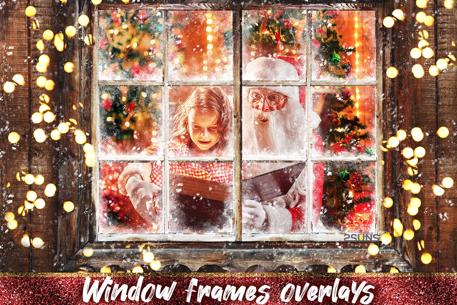 Visual Arts Photography 45 Christmas window overlays window frames ...