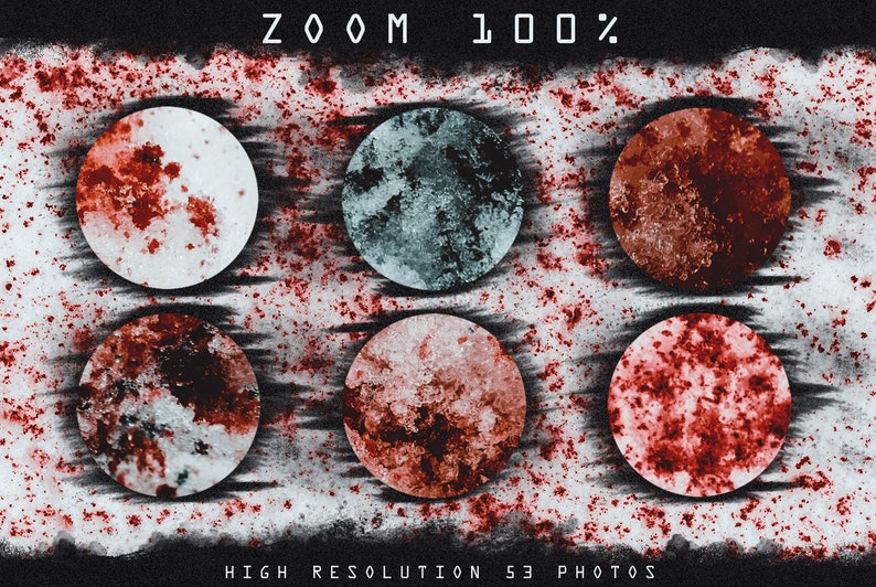 Halloween Overlay Photo Overlay Blood Splatter Photo - Etsy