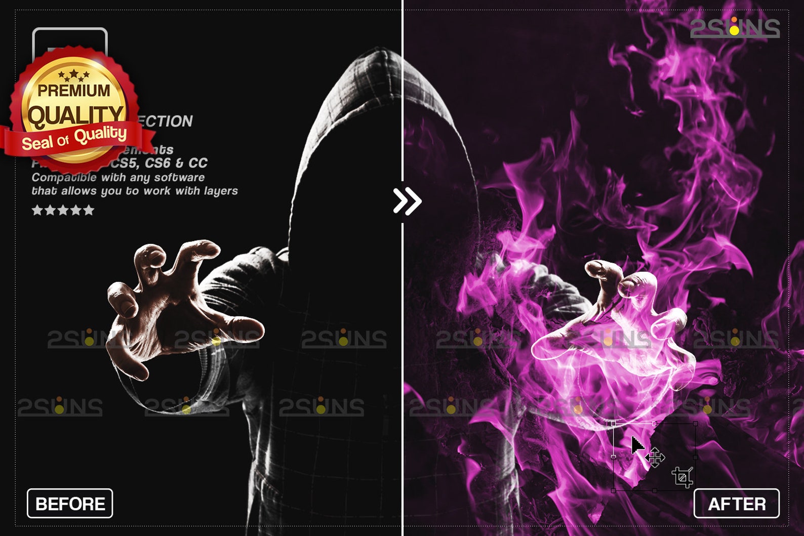 Fire Overlays, Fire Sparks Overlays, Bonfire Overlays, Campfire Burn ...