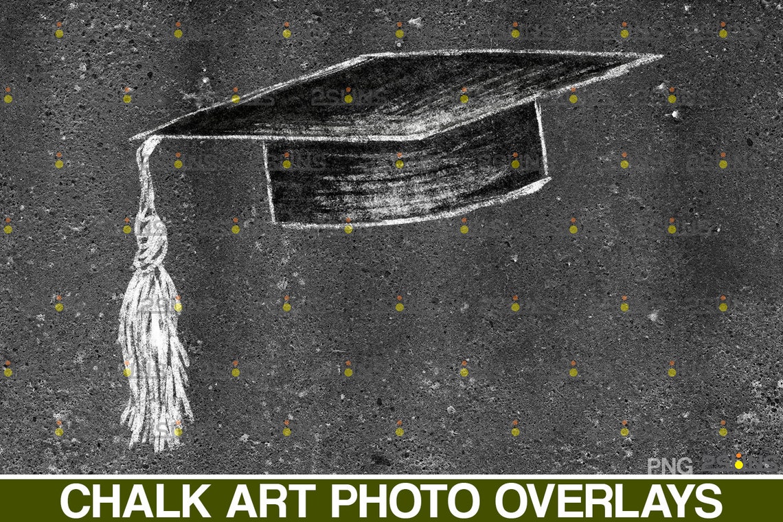 Photoshop Overlays, Graduation Overlays, Photo Overlays Sidewalk Chalk ...