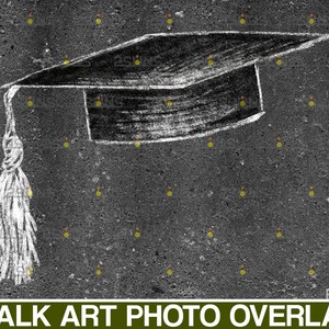 Photoshop Overlays, Graduation Overlays, Photo Overlays Sidewalk Chalk ...