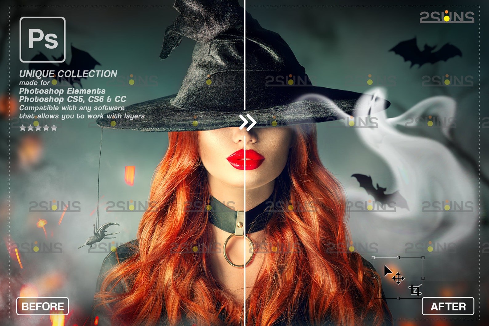 Halloween Overlay Ghost Overlay Photoshop Overlay Ghost - Etsy