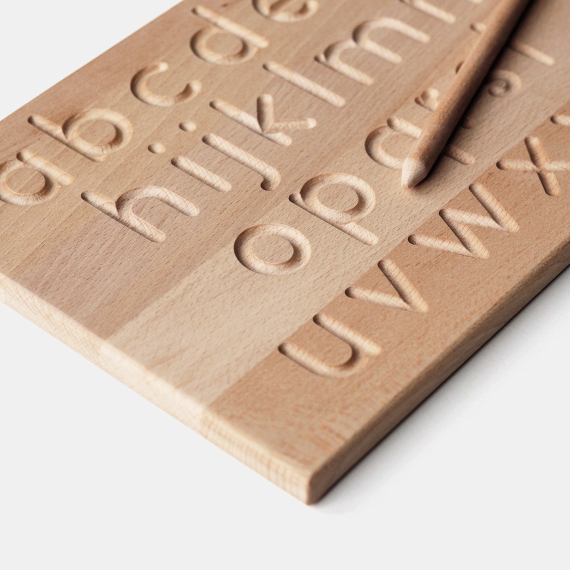 Double-sided Danish Alphabet Tracing Board Reversible - Etsy