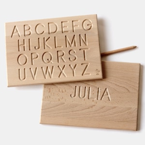 Alphabet Tracing Board, Double-sided, Educative Toy, Writing Learning ...